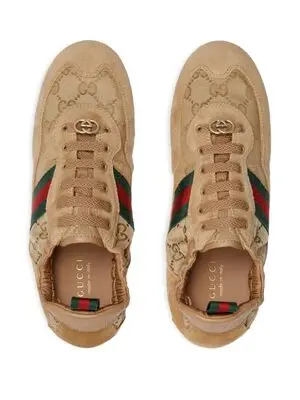 Gucci Shift Sneakers - Beige