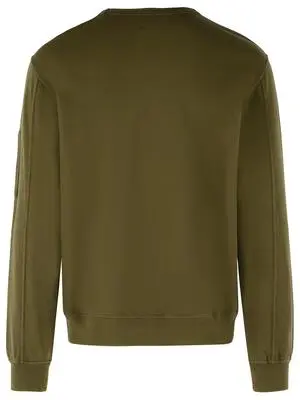 C.P. COMPANY Cotton Sweater With Sleeve Pocket