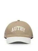 AUTRY Cotton Velvet Baseball Cap - Red