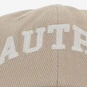 AUTRY Cotton Velvet Baseball Cap