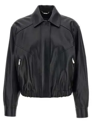 Versace Leather Blouson