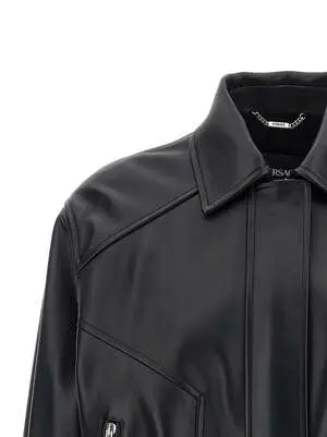 Versace Leather Blouson