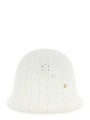 MAISON MICHEL Lison Hat - White