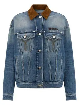Versace Denim Trucker Jacket - Blue