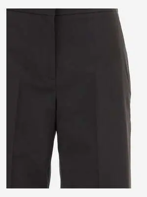 QL2 DONNA Stretch Cotton Wide Leg Pants