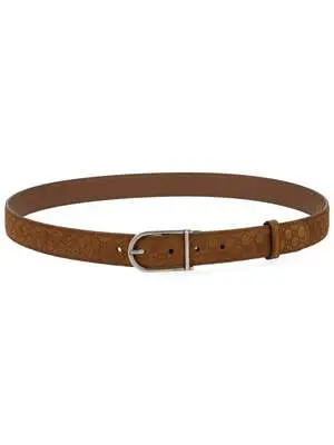 Gucci Reversible Leather Belt - Brown