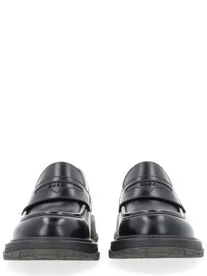 Gucci Leather Loafer - Black