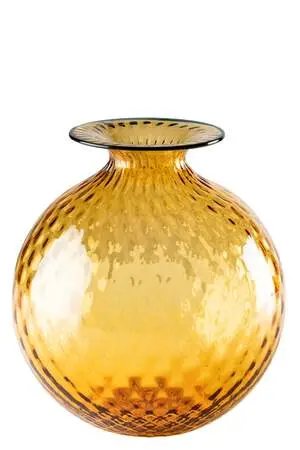 VENINI Monofiore Balloton' Vase - Yellow