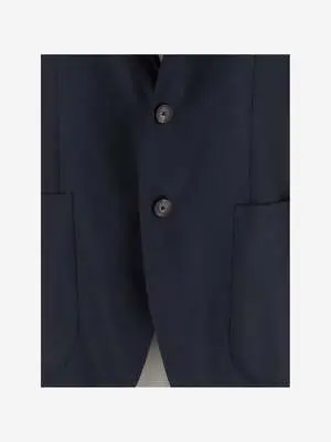 Tagliatore Single-breasted Stretch Wool Jacket