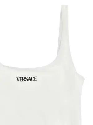 Versace Logo One-piece Swimsuit