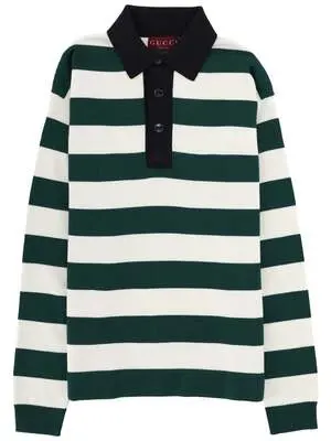 Gucci Silk Polo - Green