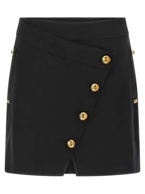 Elisabetta Franchi Button Detailed Bottoms For Women