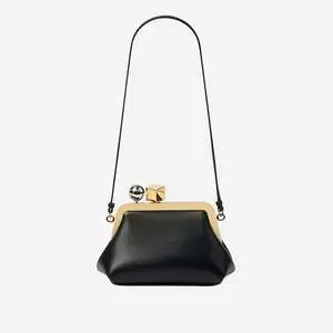 Jacquemus Berlingot Bag In Nappa Leather - Black