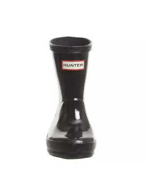Hunter First Classic Gloss Boots - Black