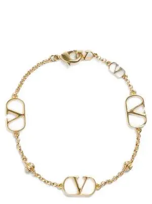 Valentino Garavani Vlogo Bracelet - Gold