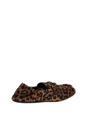 Miu Miu Leopard Print Loafers