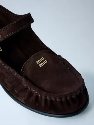 Miu Miu Suede Loafers