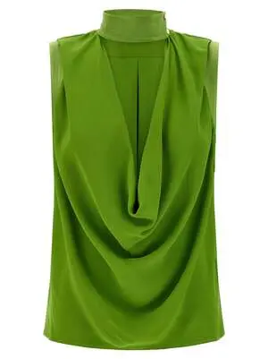 Elisabetta Franchi Draped Blouses