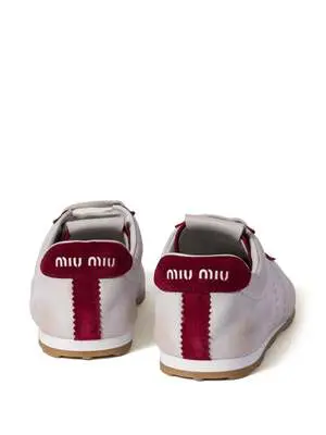 Miu Miu Nappa Leather Sneakers