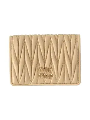 Miu Miu Matelassé Cardholder - Soia