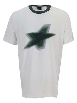 Paul Smith Reg Fit T Shirt Star - White