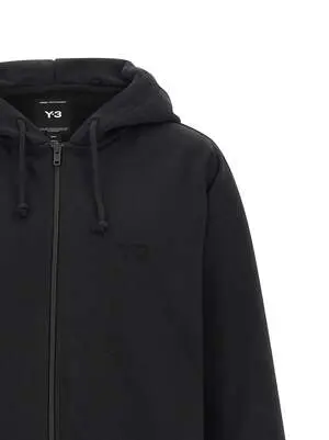 Y3 Brushed Terry Zip Hoodie