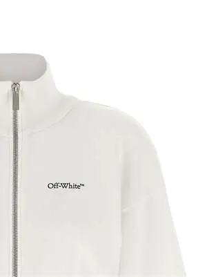Off White Arrow Glowing Flower Sweatshirt
