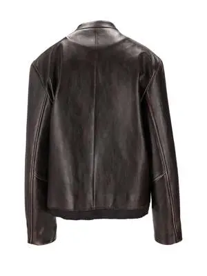 Miu Miu Leather Jacket - Caffe'