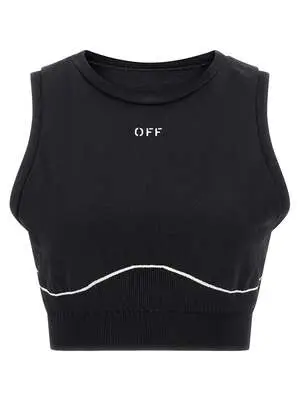 Off White Active Line Top