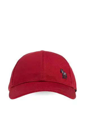 Paul Smith Zebra Logo Organic Cotton Cap - Red