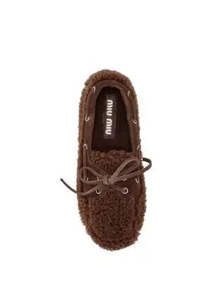 Miu Miu Shearling Loafers