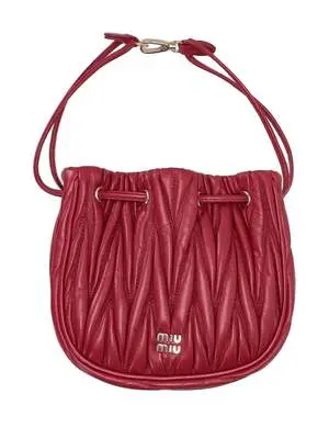 Miu Miu Matelasse Top Handle Bag
