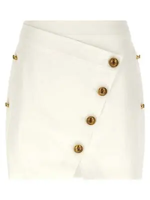 Elisabetta Franchi Button Detailed Skirts