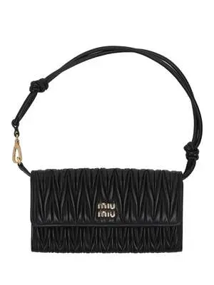 Miu Miu Matelasse Minuteria - Nero