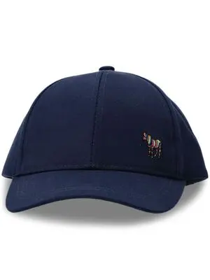 Paul Smith Zebra Logo Organic Cotton Cap - Blue