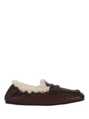 Miu Miu Nappa Aviator Winter Moccasins