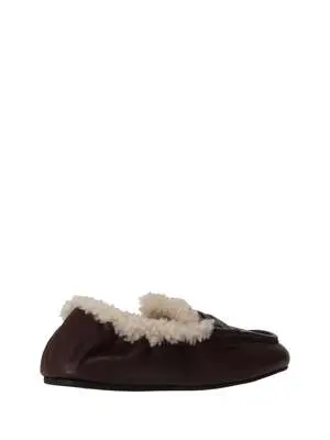 Miu Miu Nappa Aviator Winter Moccasins