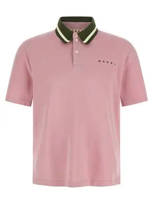 Marni Logo Polos For Men