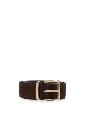 Miu Miu Suede Belt - Moro
