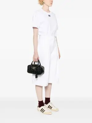 Miu Miu Matelassé Top Handle Bag - Nero
