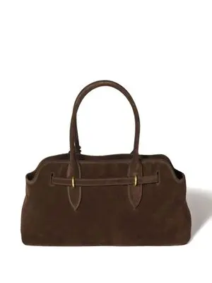 Miu Miu Suede Handbag - Moro