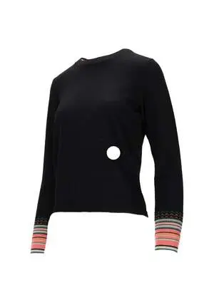 Paul Smith Knitted Crew Neck Sweater - Black