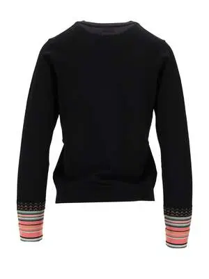 Paul Smith Knitted Crew Neck Sweater - Black