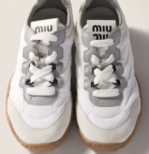 Miu Miu Lace-up Sneakers