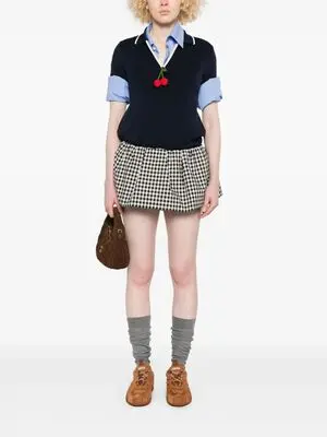 Miu Miu Gonne Vichy Skirt