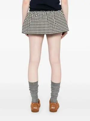Miu Miu Gonne Vichy Skirt