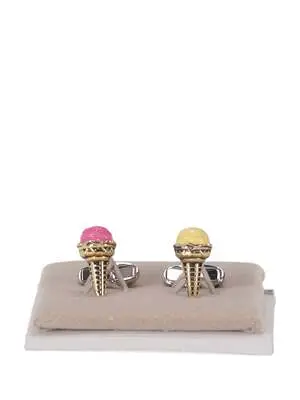 Paul Smith Cufflink Icecone - Gold