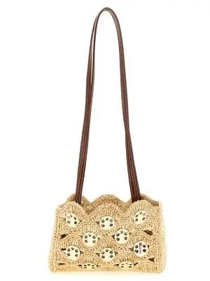 Rabanne Raffia Shoulder Bags