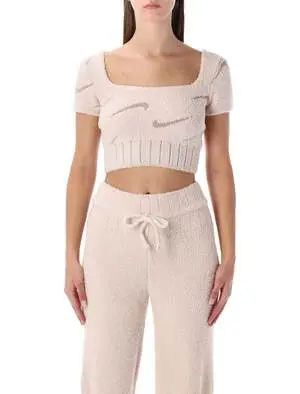 Nike Sportswear Phoenix Bouclé Crop Top