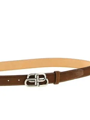 Balenciaga Bb Thin Belt